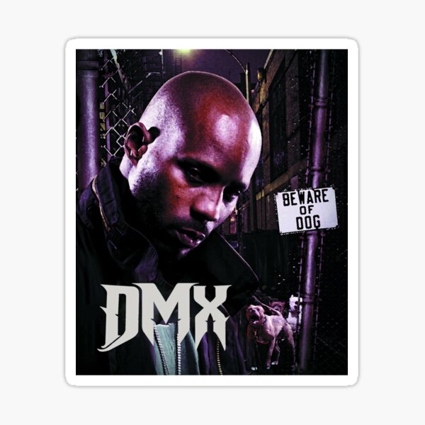 "DMX Classic Rap 90s" Sticker for Sale by xschimkeshin | Redbubble