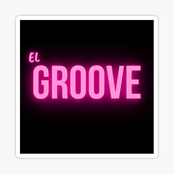 "the groove" Sticker by Grooveel | Redbubble