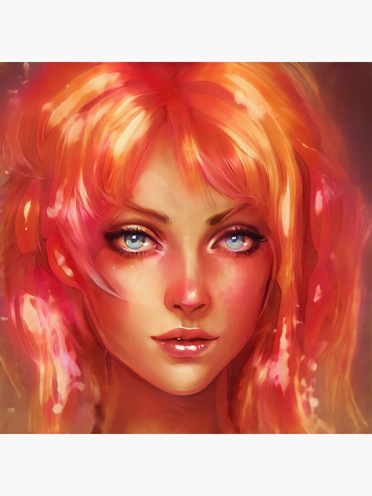 "Lava Girl Starfire Portrait Euphoria " Photographic Print for Sale by ...