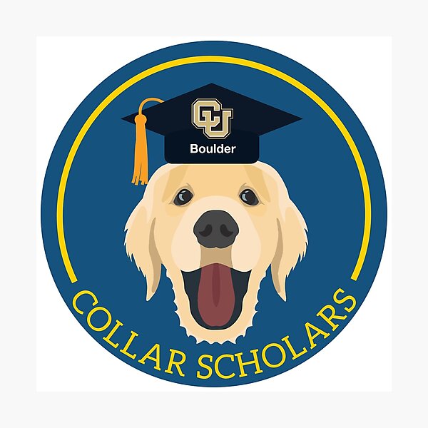 "CU Collar Scholars Logo" Photographic Print for Sale by collar-scholars | Redbubble
