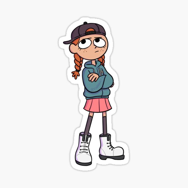 "Maggie Amphibia" Sticker for Sale by kat-farr | Redbubble