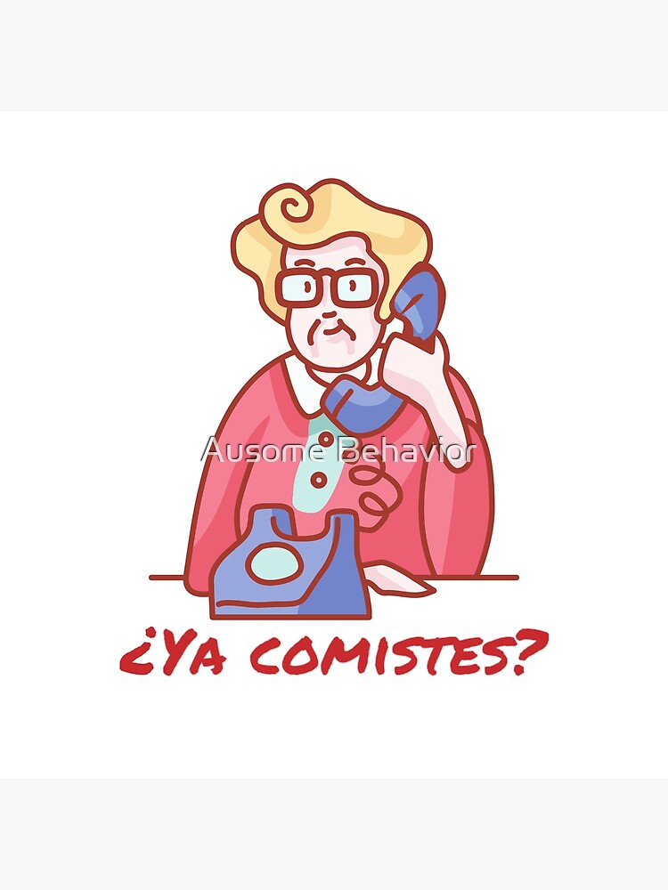 Póster «¿Ya Comiste? - Abuela cubana - Abuela Cubana - Cubana - Cubanos ...