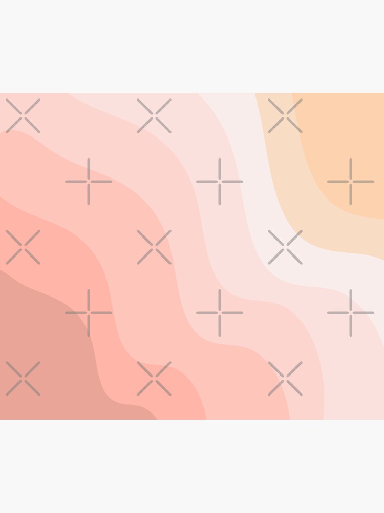 "Pinky Waves" Sticker for Sale by AdorablePlanet | Redbubble