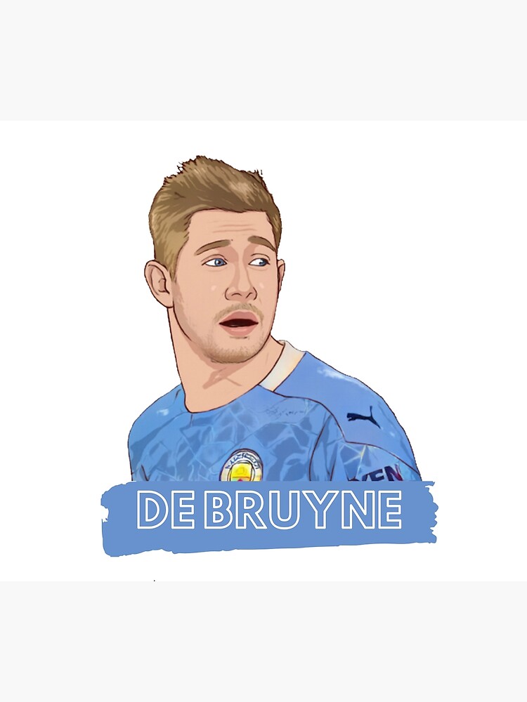 Póster «Kevin De Bruyne - diseño de dibujos animados del Manchester ...