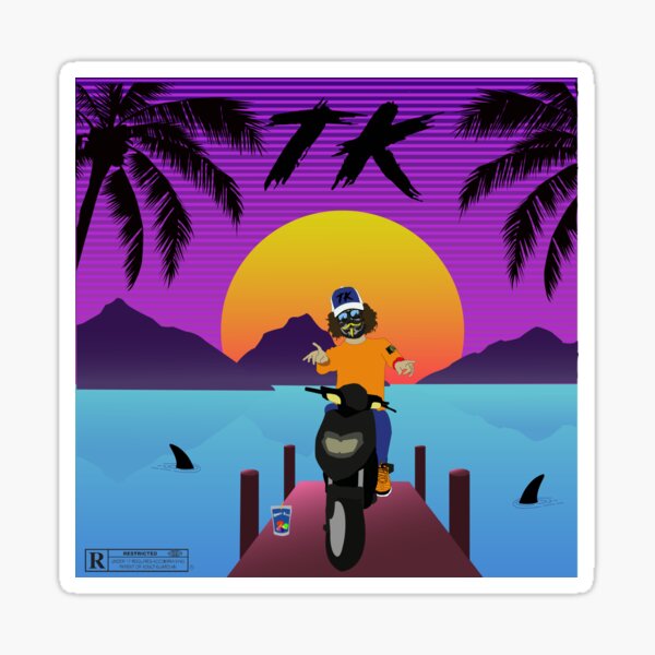 "TK" Sticker by ZYPdesign | Redbubble