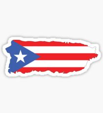 Bandera Puerto Rico Stickers | Redbubble