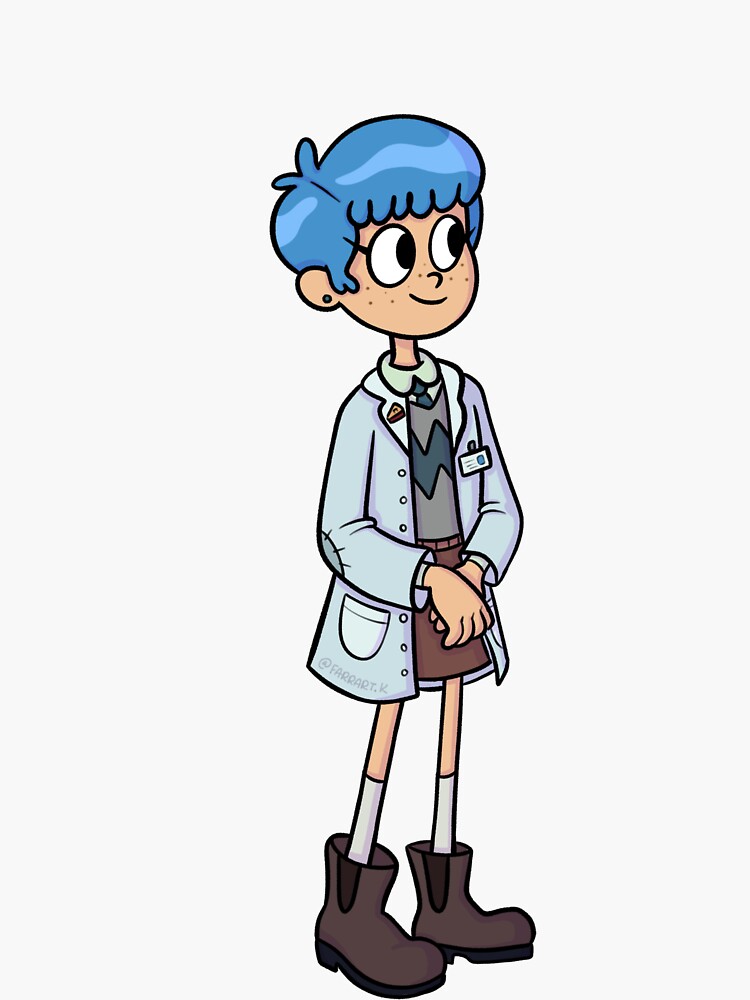 "Terri Amphibia" Sticker by kat-farr | Redbubble