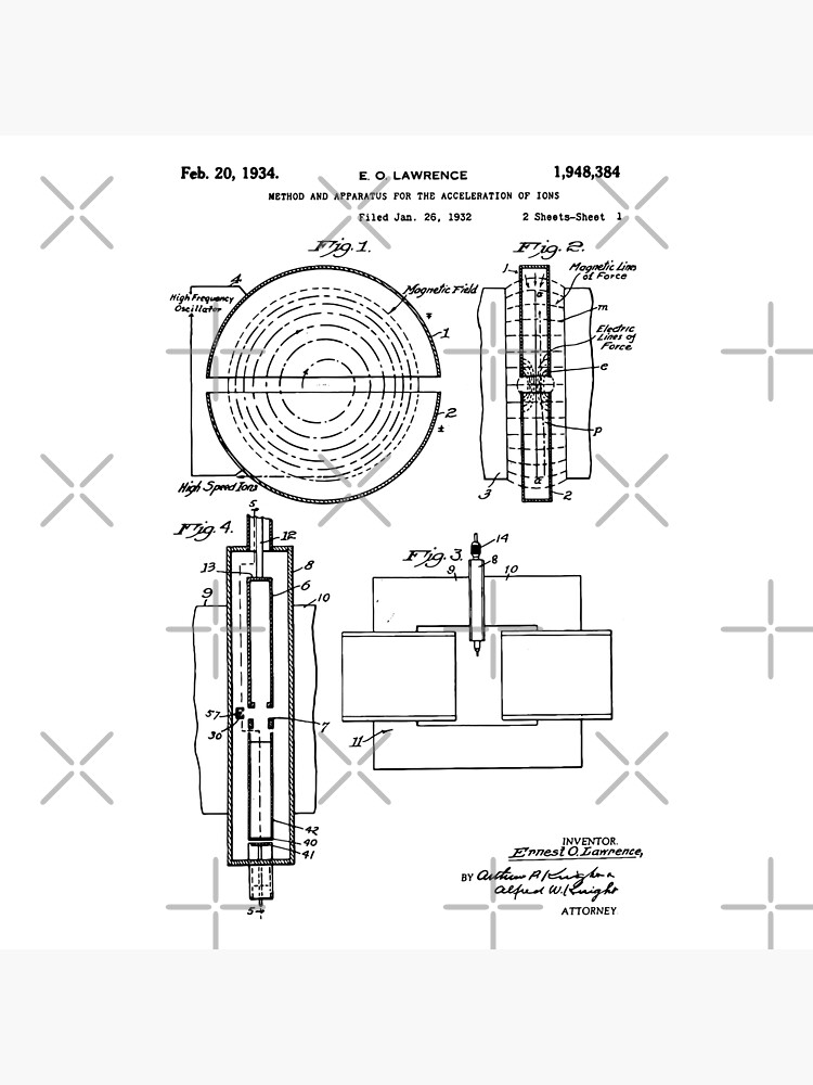 "Particle accelerator patent 1934 cern nobel discovery quark nuclear ...