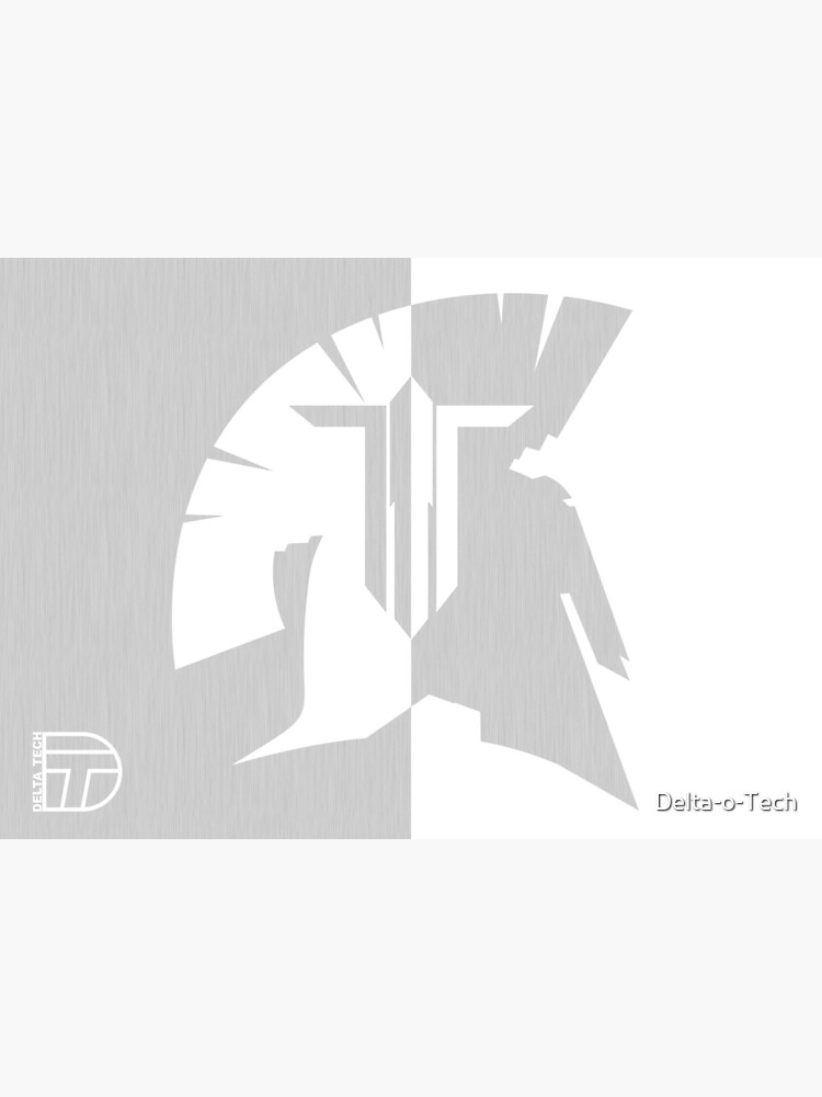 "Delta_o_Tech Titan Logo W" Poster for Sale by Delta-o-Tech | Redbubble