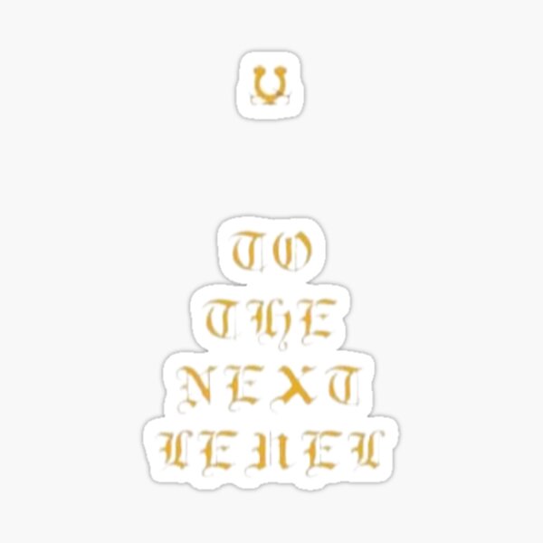 "Quantez To The Next Level" Sticker for Sale by Ktsudo | Redbubble