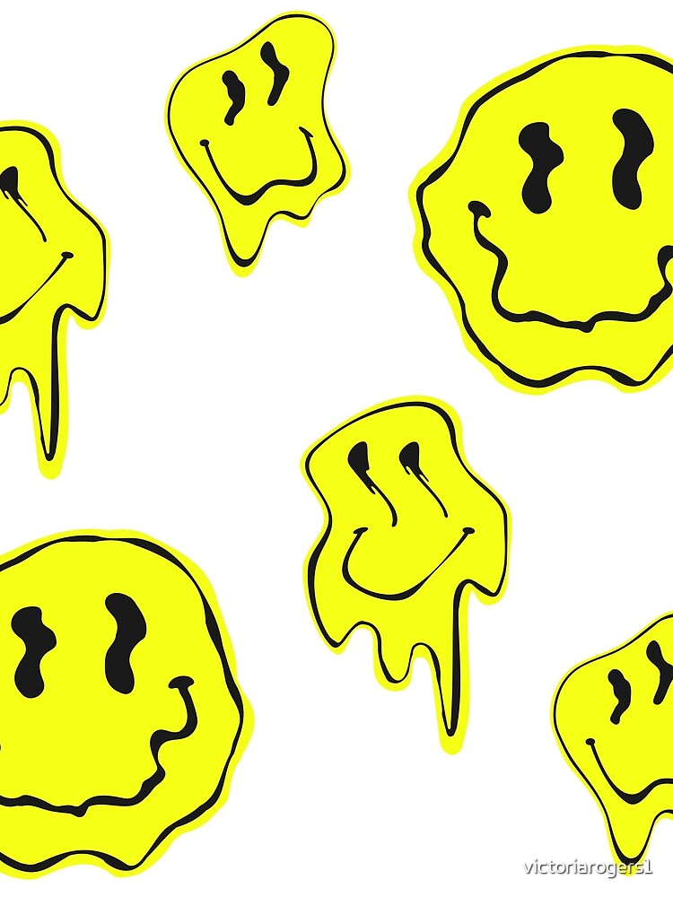 "Schmelzende Smileys" Tuch von victoriarogers1 | Redbubble