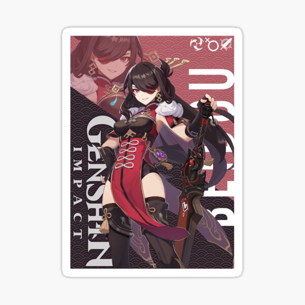 "Genshin Impact - Beidou Tranquility Design" Sticker by HandyBrandy ...