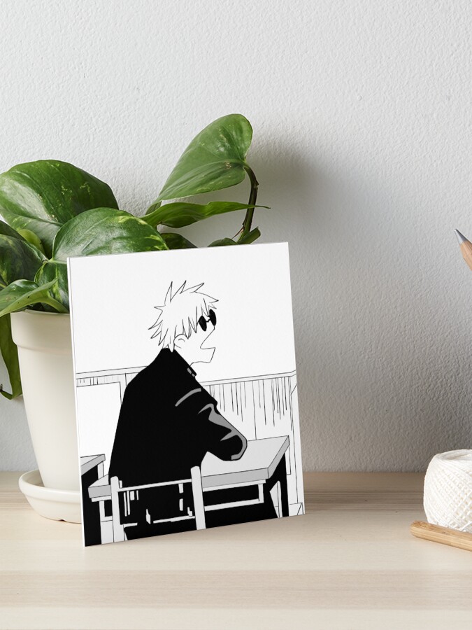 "Gojo Funny Face" Art Board Print for Sale by WeirdINK | Redbubble