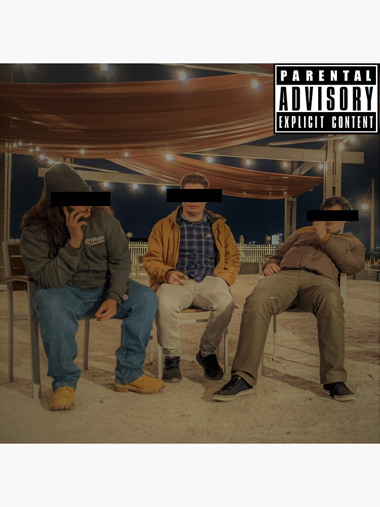 "Anything Can Be An Album Cover #2 " Sticker by DecentSilver | Redbubble