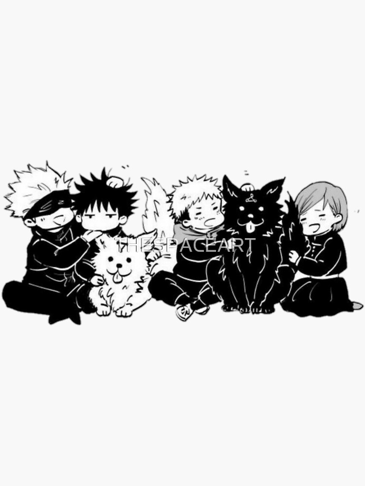 "All the team chibi" Sticker for Sale by THESPACEART | Redbubble