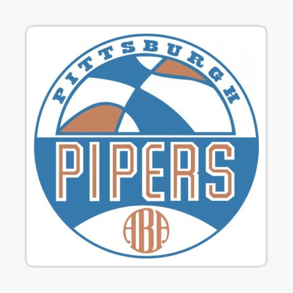 "Pittsburgh Pipers ABA" Sticker for Sale by uniquenostalgia | Redbubble