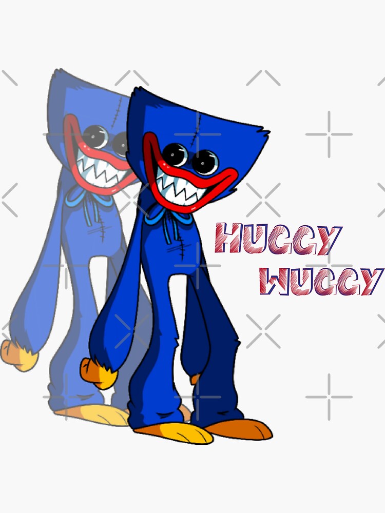 "funny Huggy Wuggy for Kids" Sticker by anasazdad | Redbubble