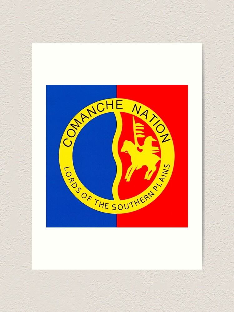 "Tribal Flag of the Indigenous First Nations Native American Comanche ...