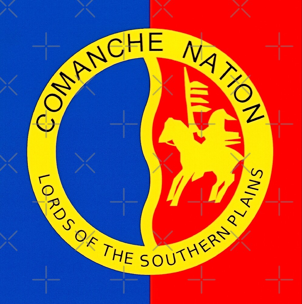 "Tribal Flag of the Indigenous First Nations Native American Comanche ...