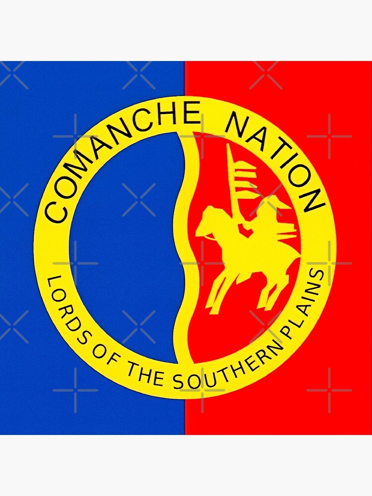 "Tribal Flag of the Indigenous First Nations Native American Comanche ...
