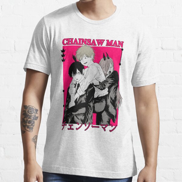Chainsaw Man Friends Power Denji Chainsaw Man Anime Ts For Fan T