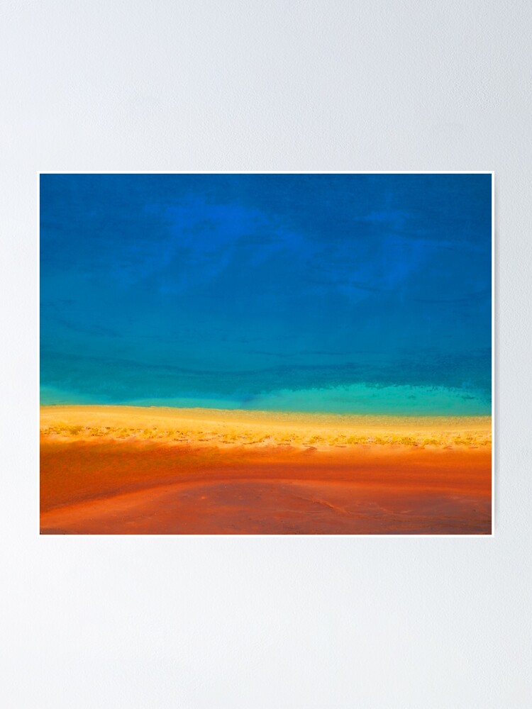 "Grand Prismatic Spring" Poster for Sale by rontrickett | Redbubble