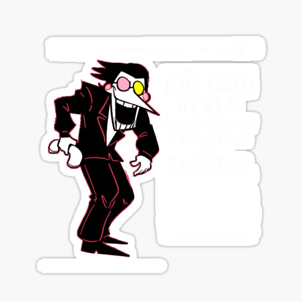 "Endowed Beauty Hidden Boss Shop Owner In The Garbage Cute Spamton G ...