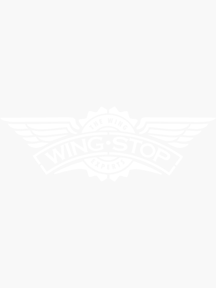 "WINGSTOP-LOGO" Sticker by StepEctor710 | Redbubble