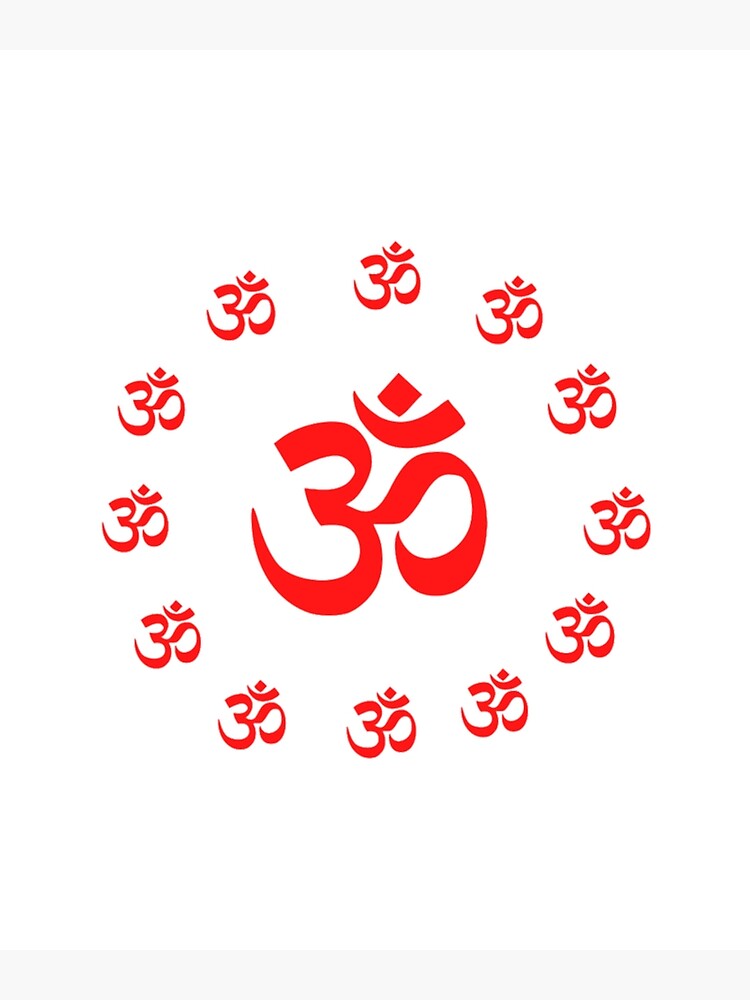 "Om with small circular om's." Poster by Aumcreations | Redbubble