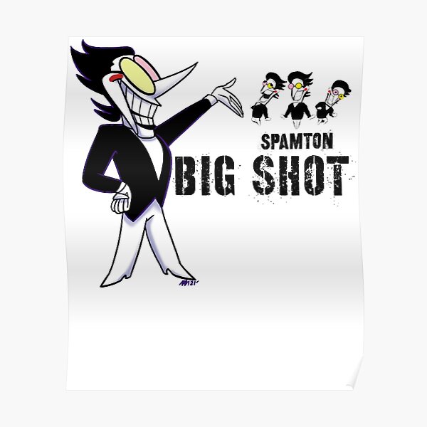 Póster «Dueño de la tienda de jefe oculto de belleza dotada en la ...