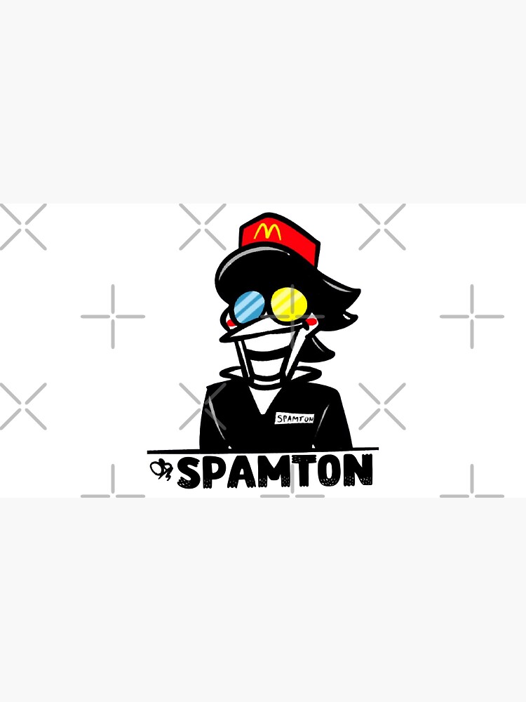 "Endowed Beauty Hidden Boss Shop Owner In The Garbage Cute Spamton ...