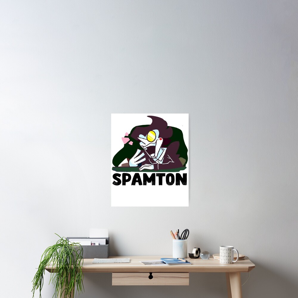 "Endowed Beauty Hidden Boss Shop Owner In The Garbage Cute Spamton ...