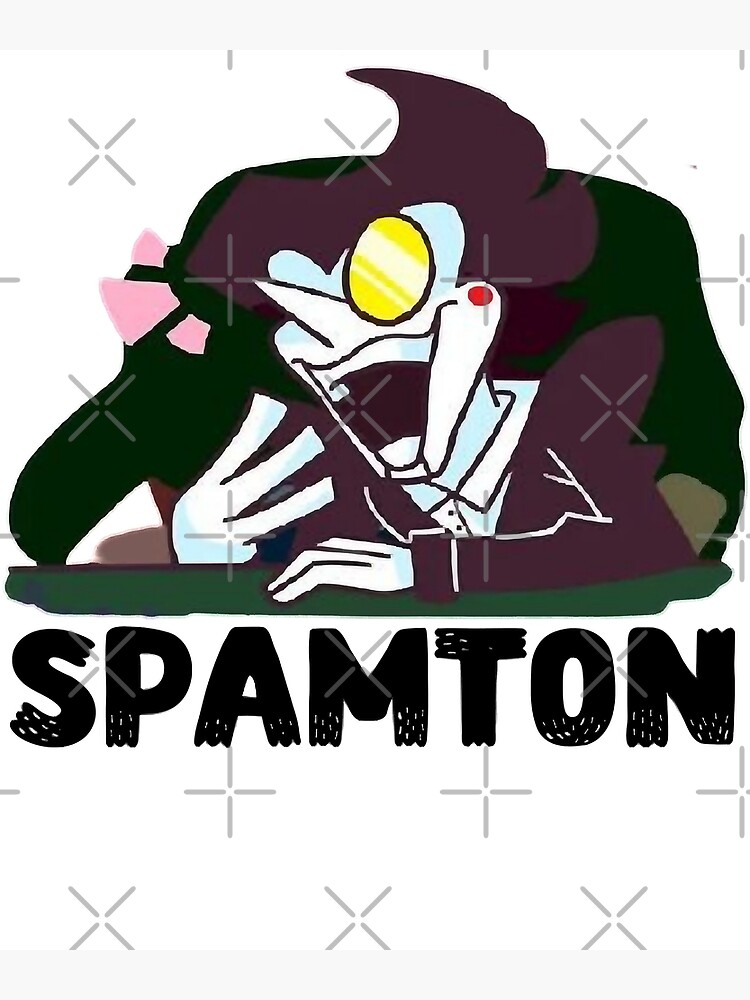 "Endowed Beauty Hidden Boss Shop Owner In The Garbage Cute Spamton ...