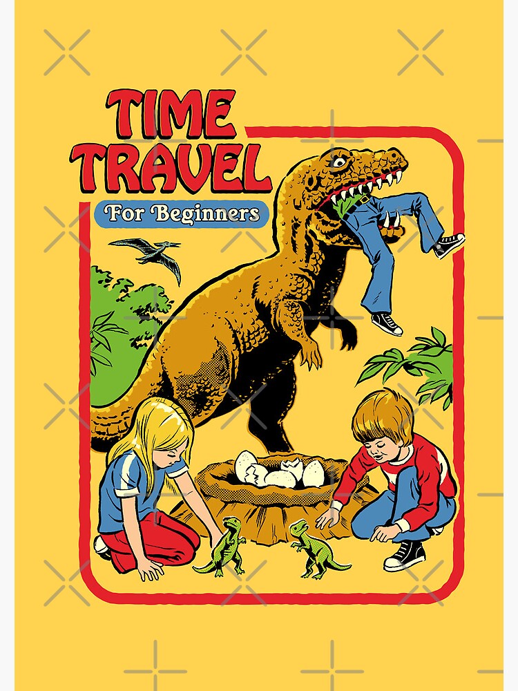"Time Travel For Beginners" Journal for Sale by stevenrhodes | Redbubble