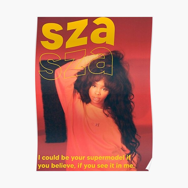 "sza collage Poster" Poster for Sale by grgjsanchez | Redbubble