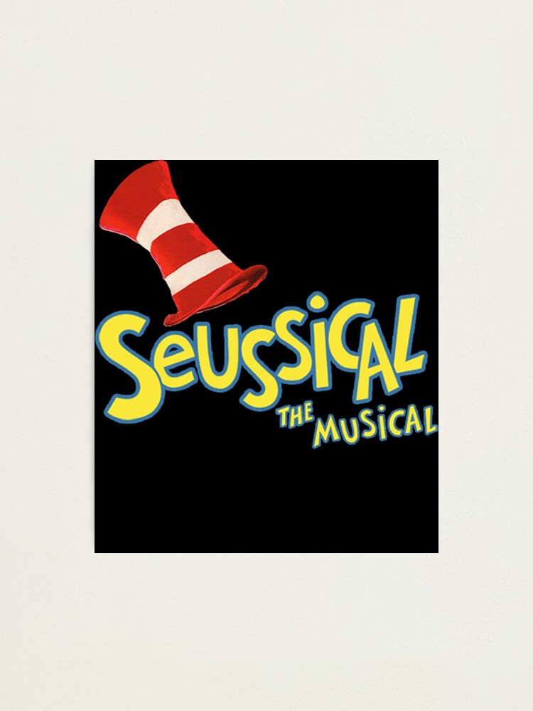 "Seussical Musical Logo Sticker" Photographic Print for Sale by ...