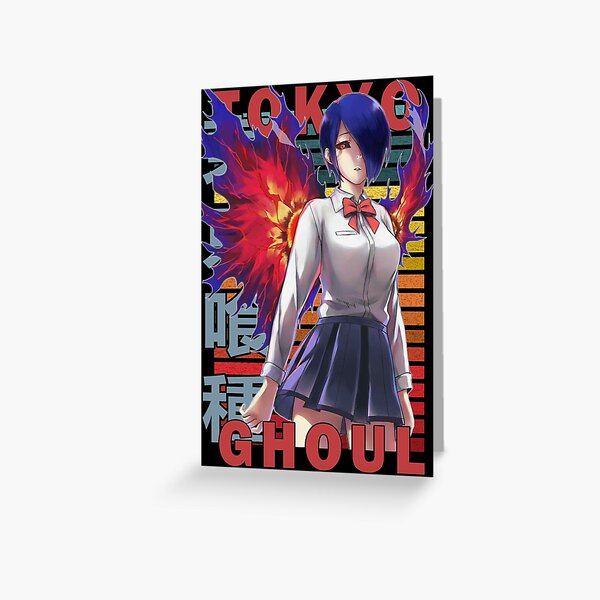 "Touka Kirishima Tokyo Ghoul Tokyo Guru Anime Manga Retro Design ...
