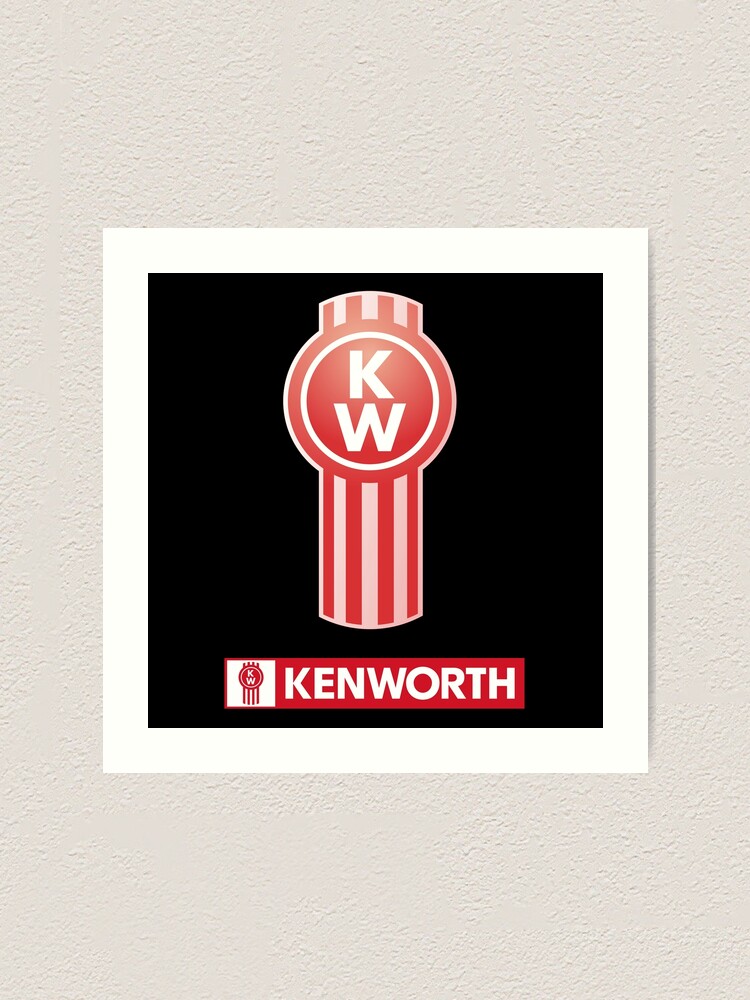 "truck kenworth logo" Art Print for Sale by spookymanson | Redbubble