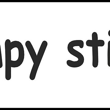 "bumpy sticky bumper sticker" Sticker for Sale by cwileyyy | Redbubble