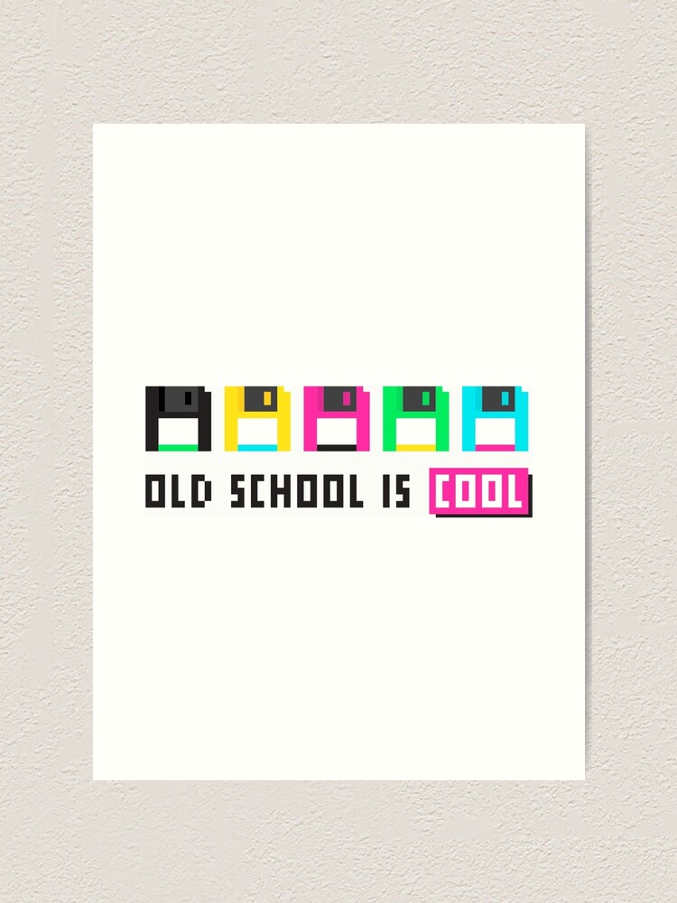 "Old school skate / Old school is cool / old school tattoo" Art Print ...