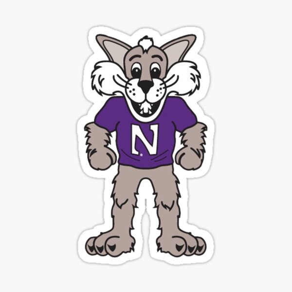 "Willie the Wildcat Sticker" Sticker by NerissaBechtola | Redbubble