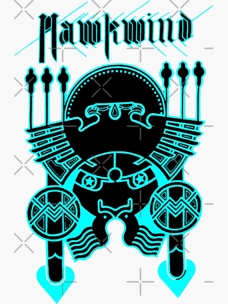 "Bravery Own Expression Style Attractive Hawkwind New Logo Color Retro ...