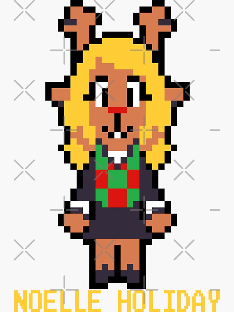 "Noelle holiday character poster" Sticker by Carvalho4780 | Redbubble
