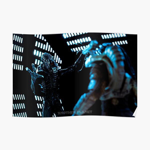 "alien vs predator" Poster for Sale by molfilm | Redbubble