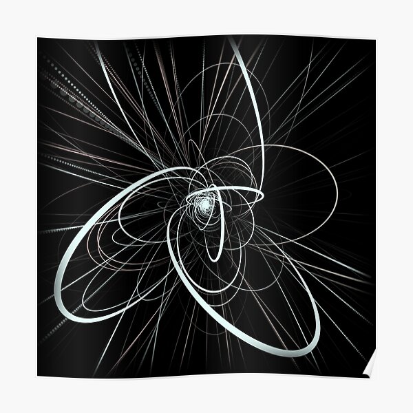 "atomic reaction" Poster for Sale by MikhailChips | Redbubble