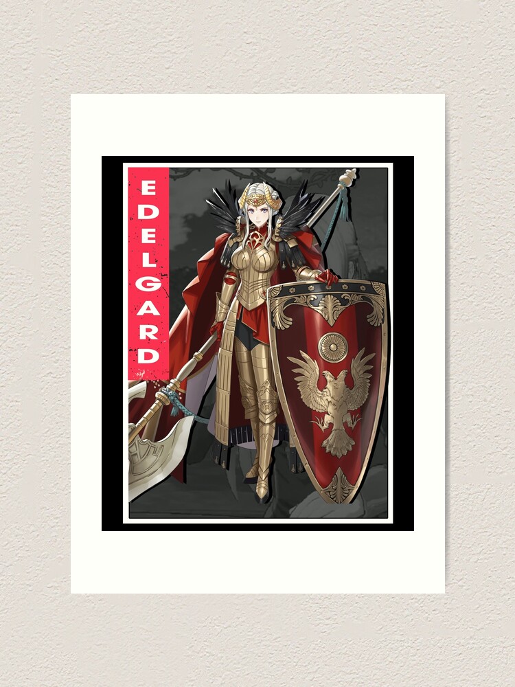 "Edelgard girl so beautiful anime character game" Art Print for Sale by ...