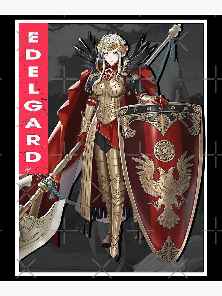 "Edelgard girl so beautiful anime character game" Poster by ...