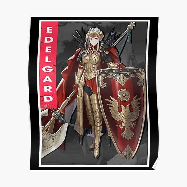 "Edelgard girl so beautiful anime character game" Poster by ...