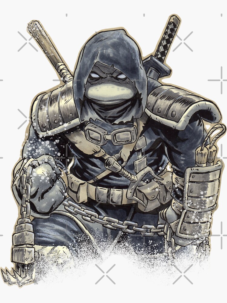 "The Last Ronin" Sticker for Sale by Sketchbooks | Redbubble