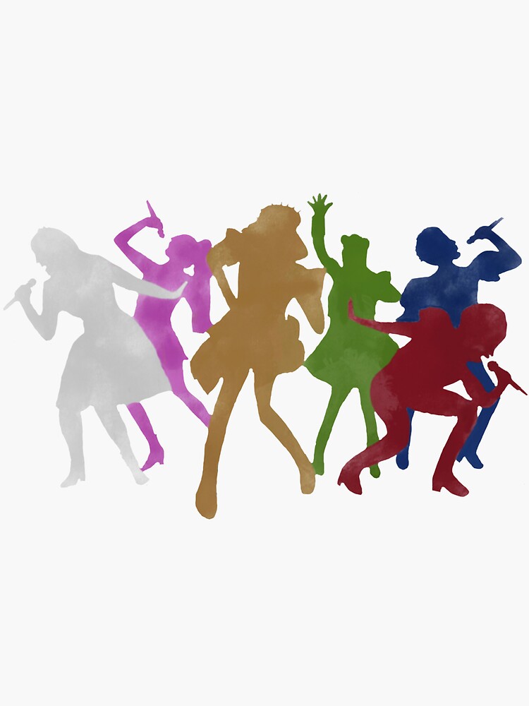 "Six the musical drawing" Sticker by RozeArtz | Redbubble